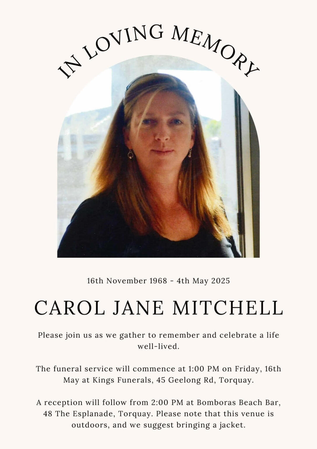 Vale Carol Mitchell - Geelong Hockey Association